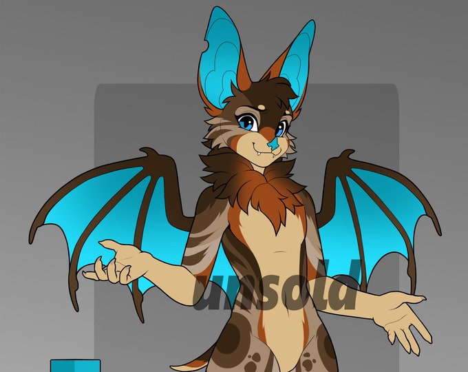 NSFW Bat Furry Adoptable Fursona - Etsy