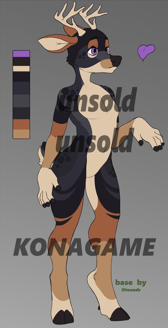Deer Buck Furry Adoptable Fursona - Etsy
