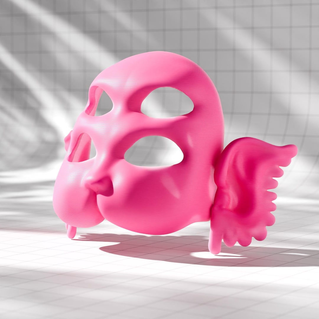 Melanie Martinez's Portals Mask 3D Printed Cry Baby Nymph Cosplay Mask ...