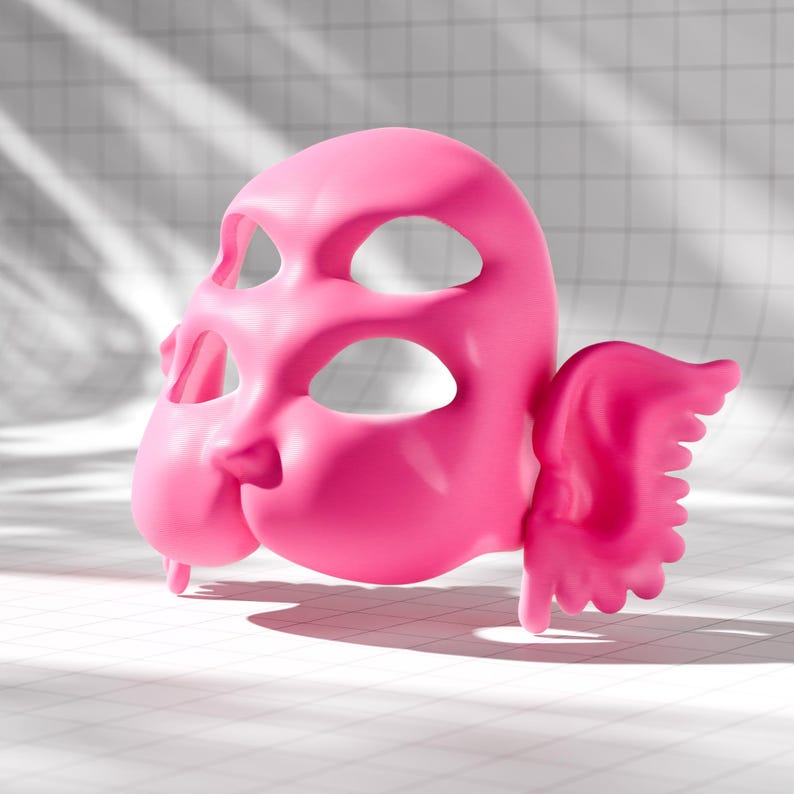 Melanie Martinez's Portals Mask 3D Printed Cry Baby Nymph Cosplay Mask ...