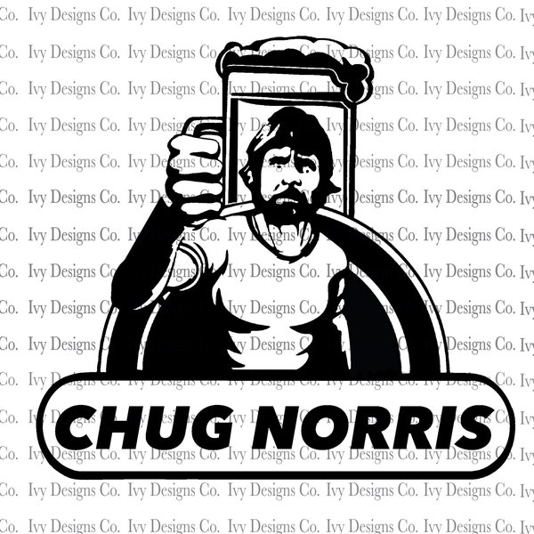 Chuck Norris Svg - Etsy