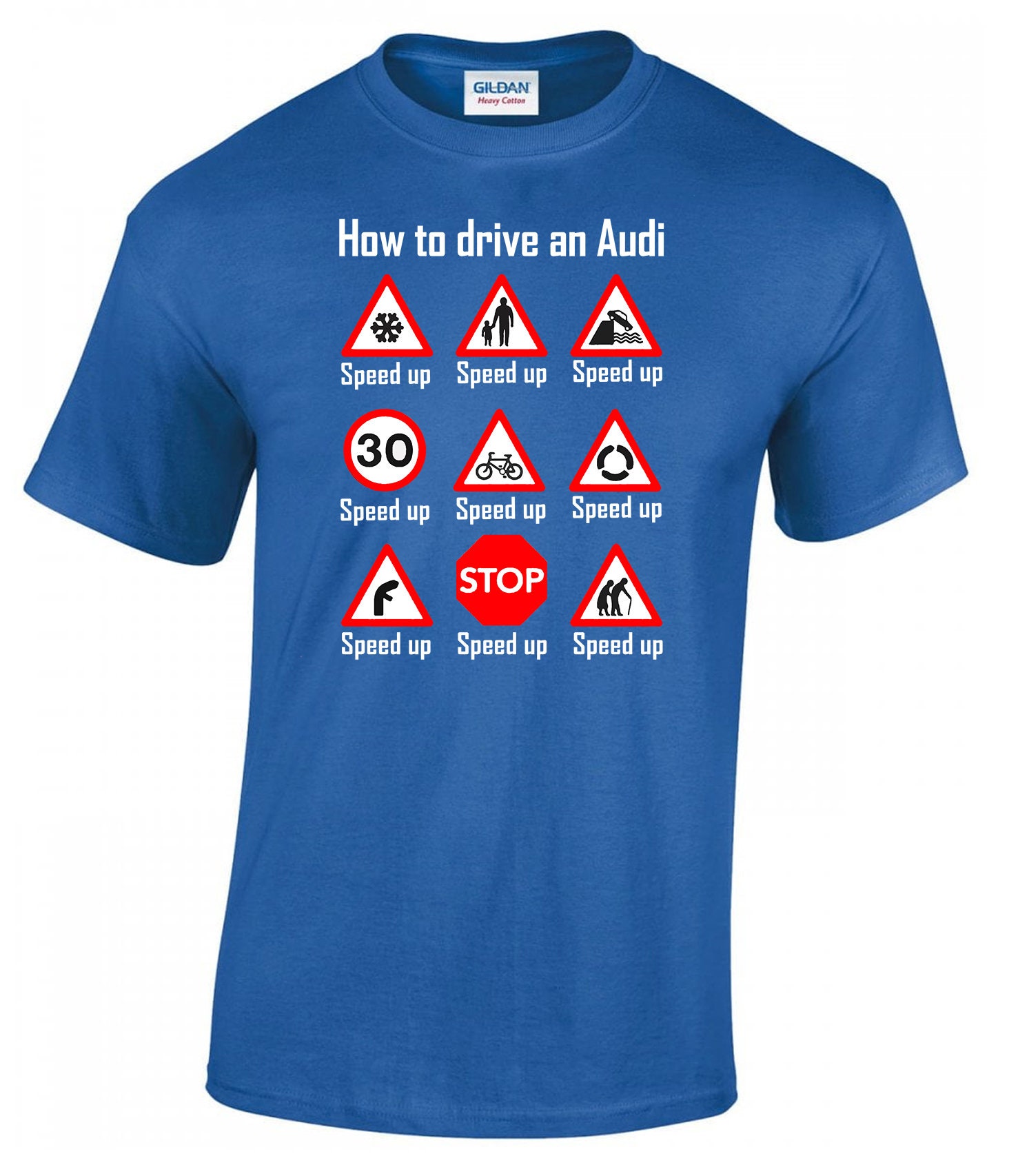 Audi Shirt, How to Drive an Audi, Car T-shirts, Audi Gifts, Joke Audi ...