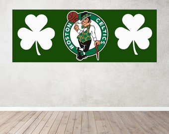 Boston Celtics Wall Decal - Etsy