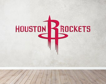 Nba Rockets Sticker - Etsy