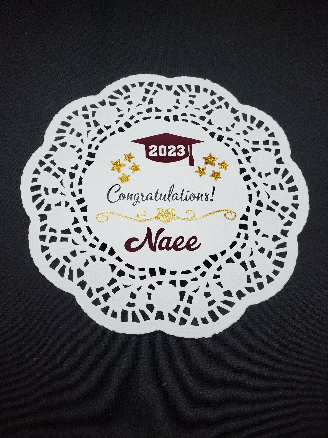 Personalized Table Dollies-(10) White - Etsy