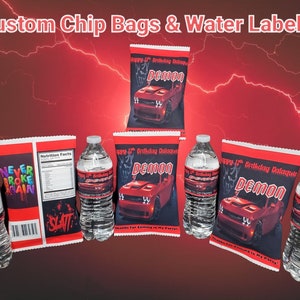 Custom Chip Bags Filled Variety Chips qty 12 - Etsy