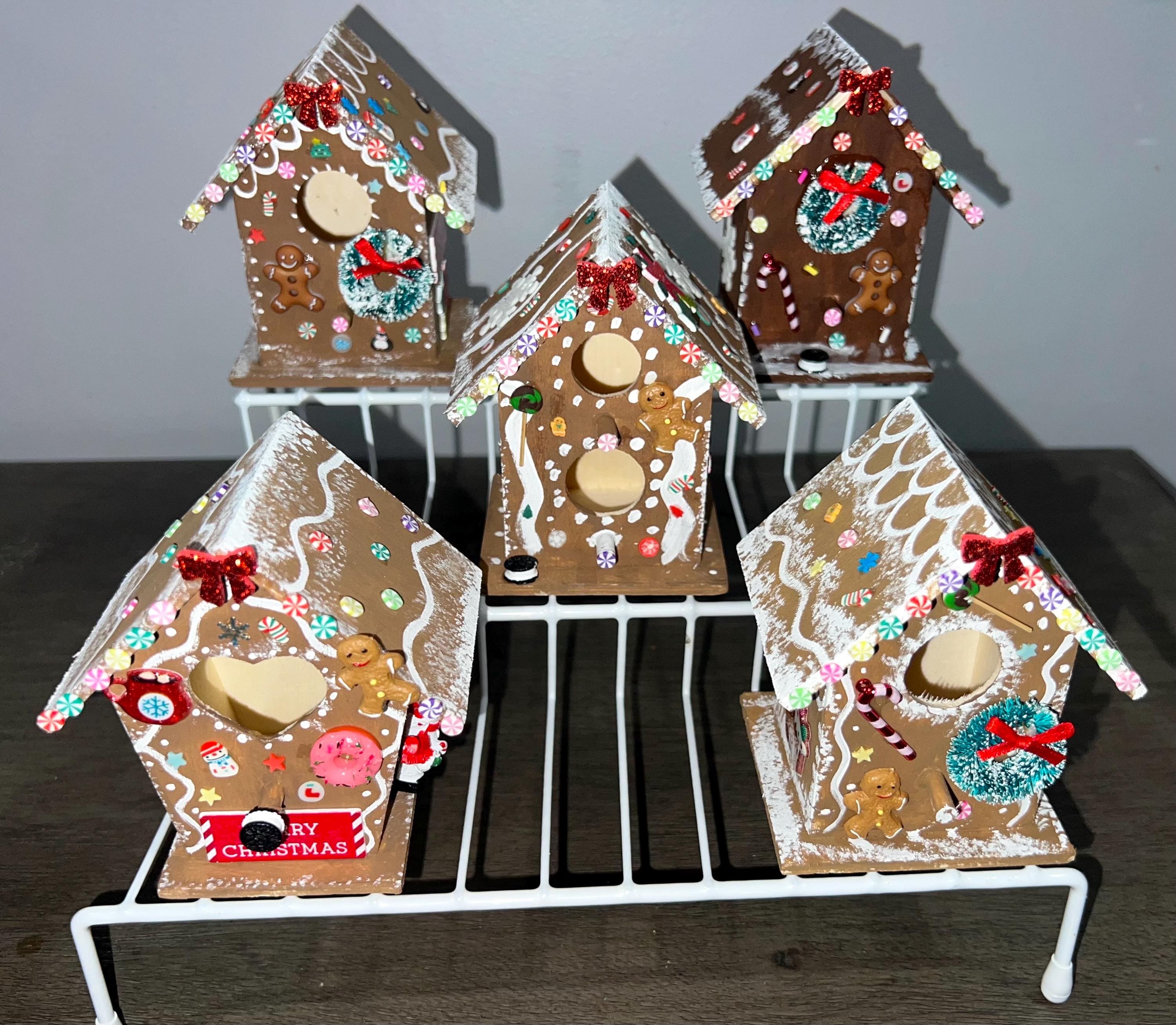 Hand Painted Gingerbread House Christmas Holiday Decor - Etsy