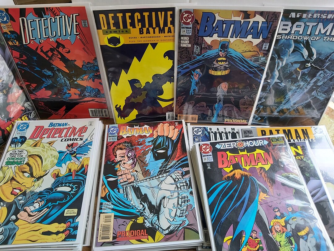 Batman Gift Comic Mystery Bundle of 5 Vintage Issues is an Awesome Best ...