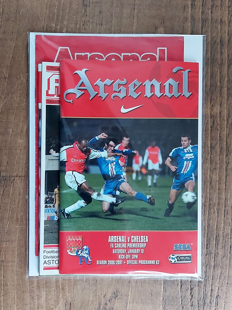Arsenal Gifts 5 Football Programmes From the 1970's - Etsy UK