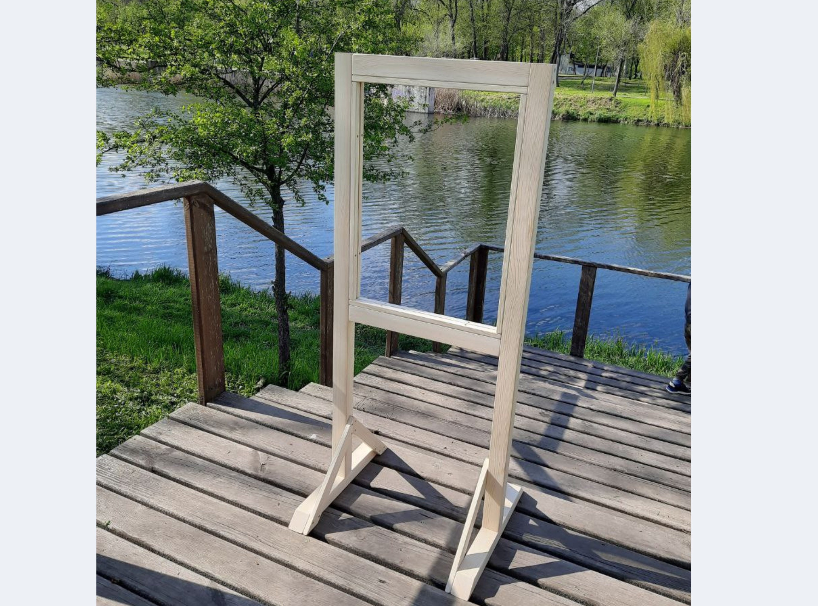 Custom Transparent Easel With Legs Easel See-through Clear Easel on ...