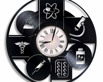 Medical Wall Clock - Etsy