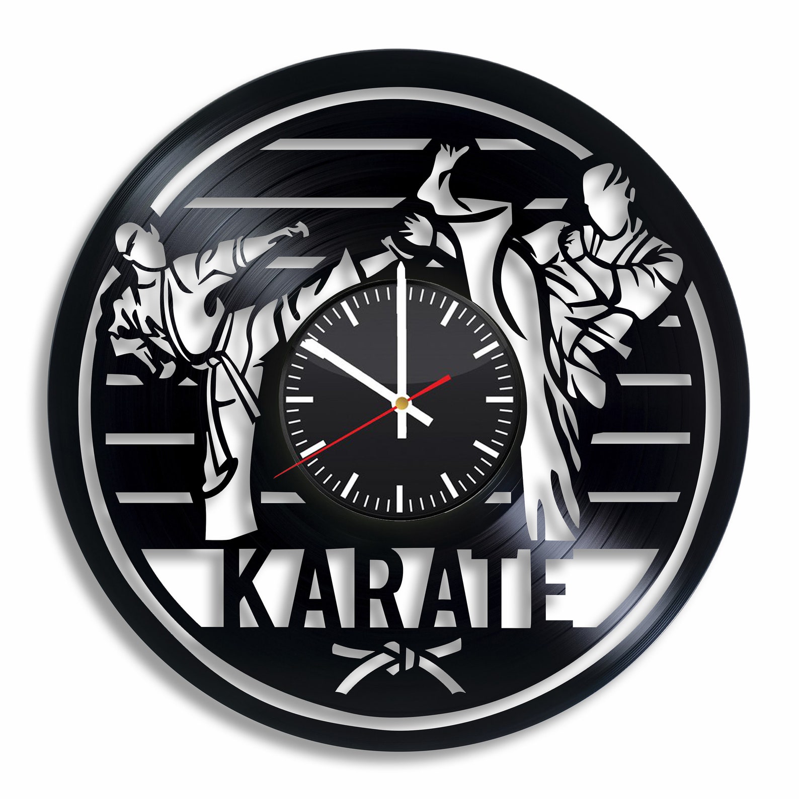 Karate Gift, Clock, Martial Arts Art, Taekwondo Gifts, Taekwondo Sign ...