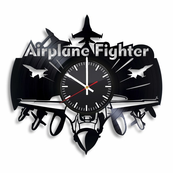 Airplane Clock - Etsy