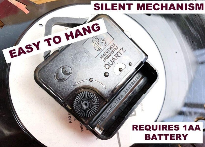 Cinema Home Theater Vinyl Wall Clock Cinema Movie Film Time - Etsy UK