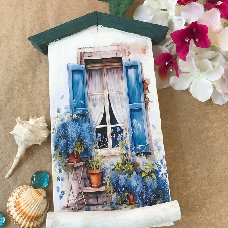 Key Holder Ιnspired From Greek Island / Key Hook / Wall Decor/ Key ...