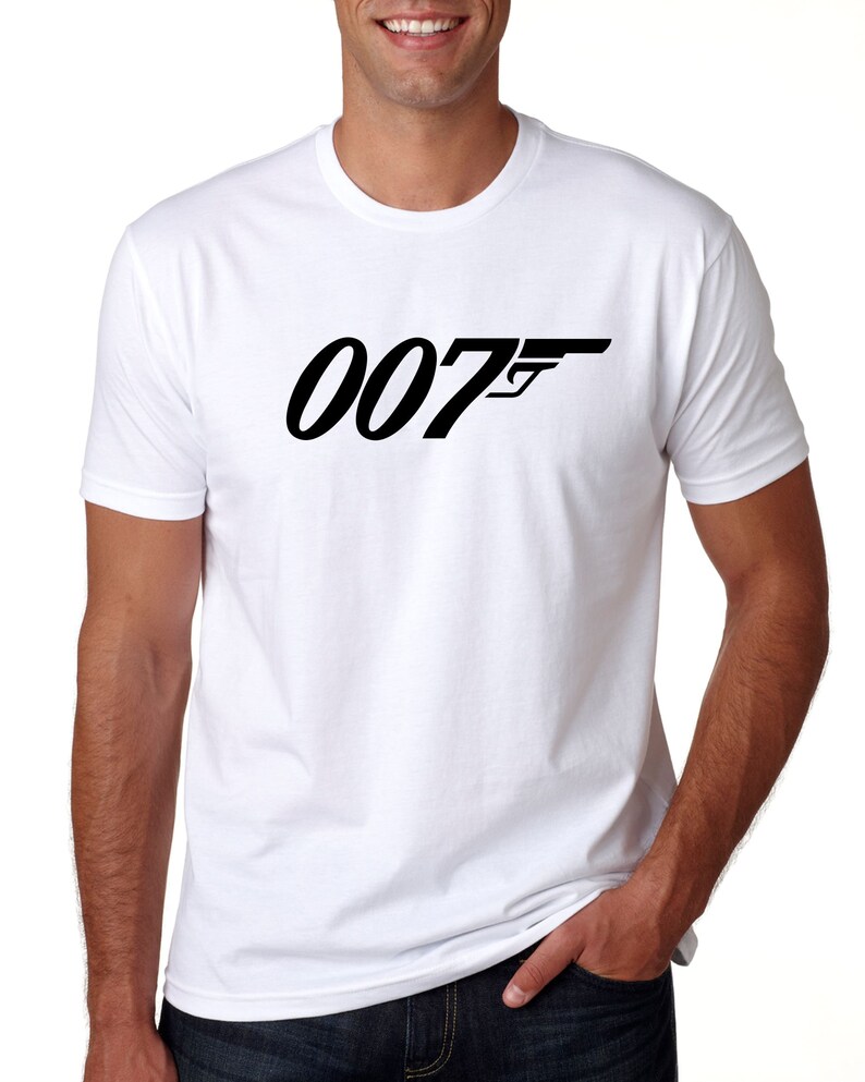 James Bond 007 T-shirt - Etsy