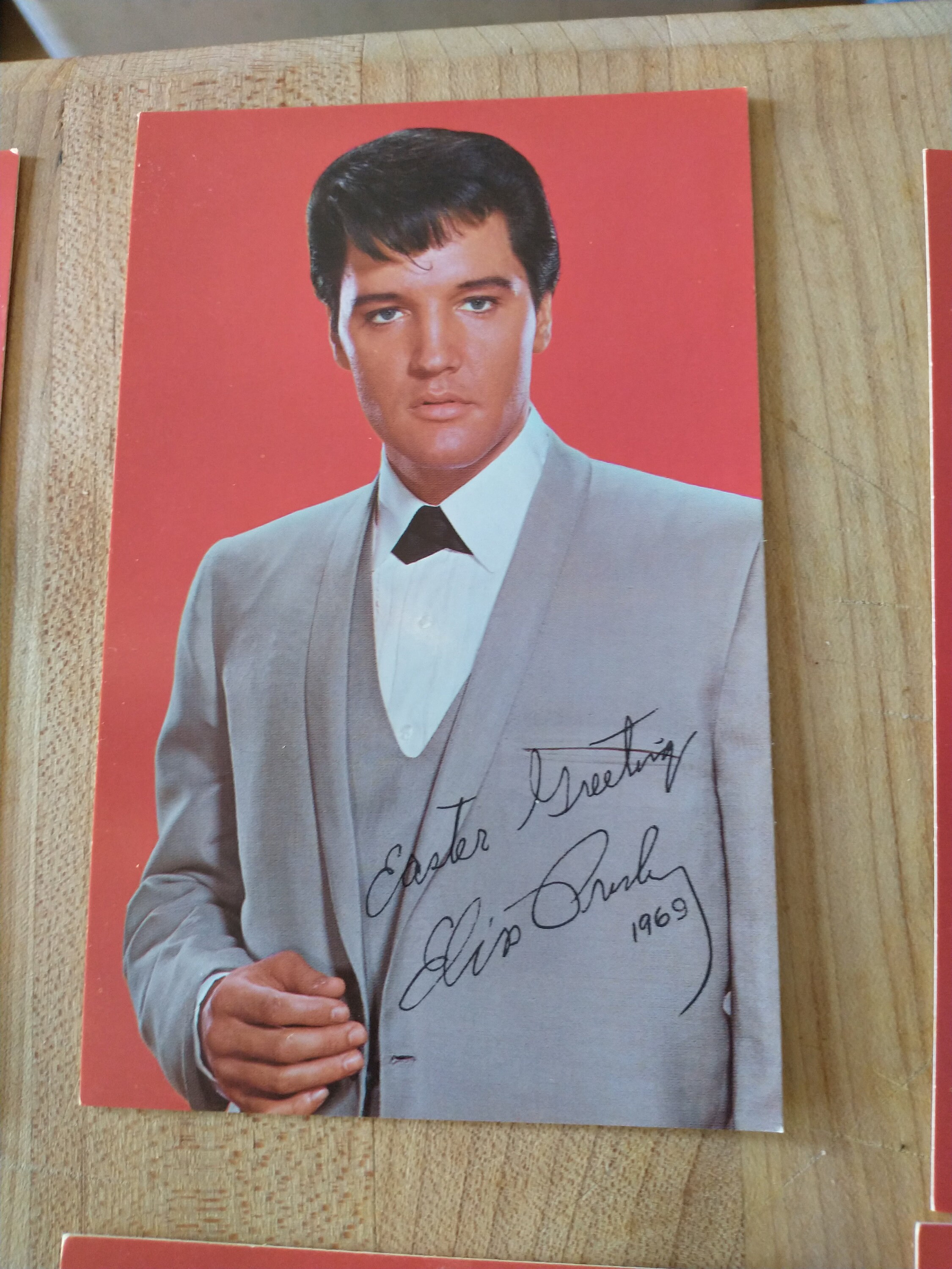 Elvis Presley Postcards Easter Greetings Elvis Presley 1969 | Etsy