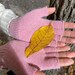 Pink Angora Fingerless Mittens: Knit Winter Gloves - Etsy