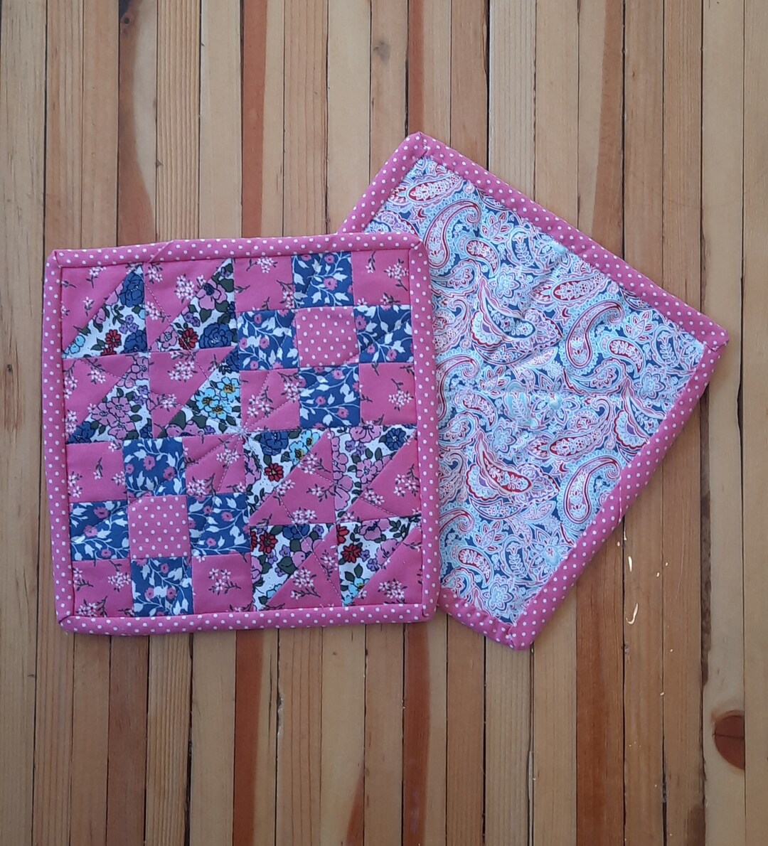 Paisley Pot Holders - Etsy