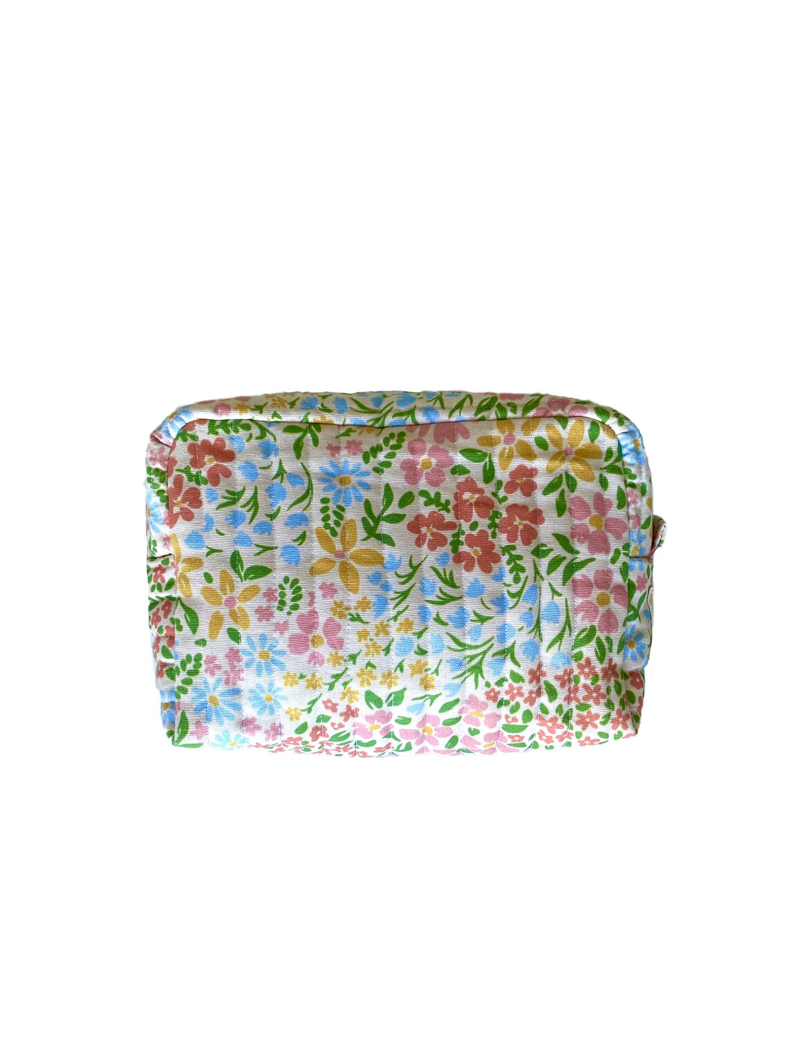 Spring Floral Quilted Tote Bag Set Puffer Organic Cotton - Etsy