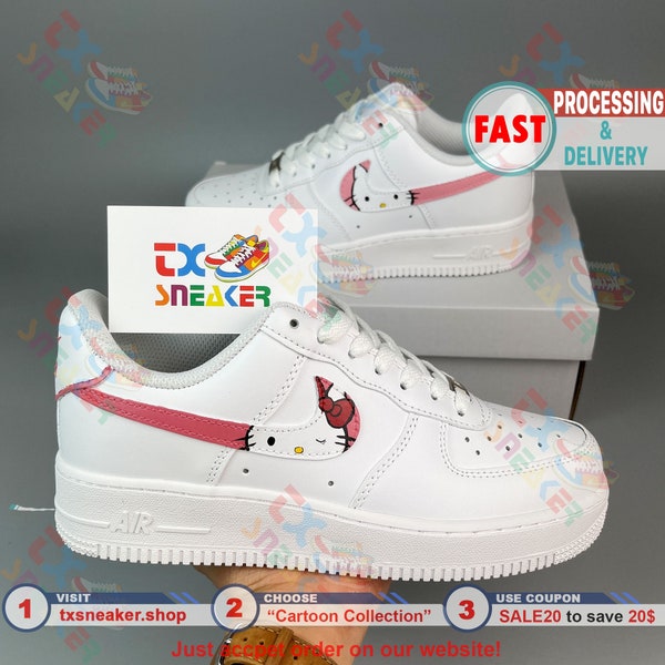 Kitty Air Force 1 - Etsy