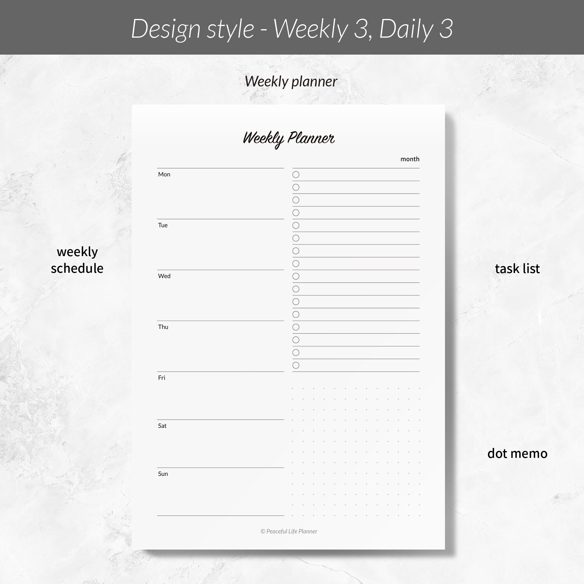 Effective Time Management Daily, Weekly Planner - Etsy
