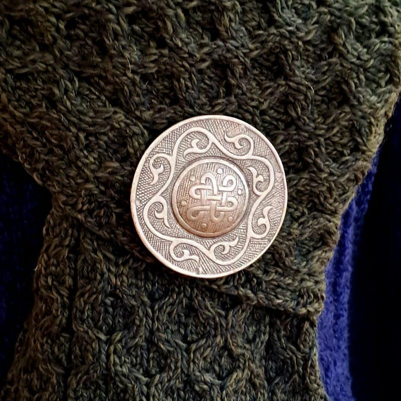 Celtic Shawl Pin - Etsy