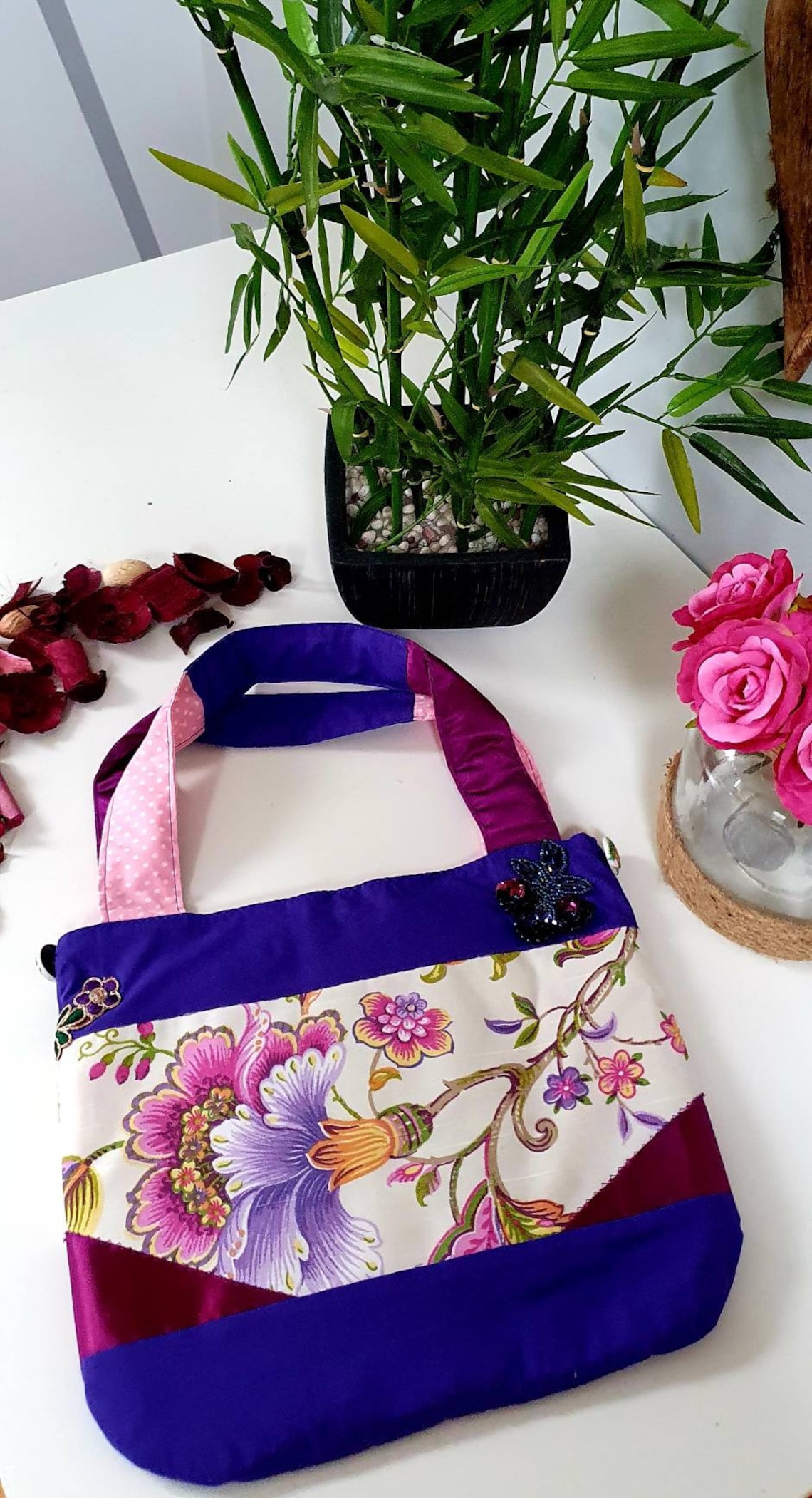 Irish Handcrafted Ladies Tote Bag | Etsy