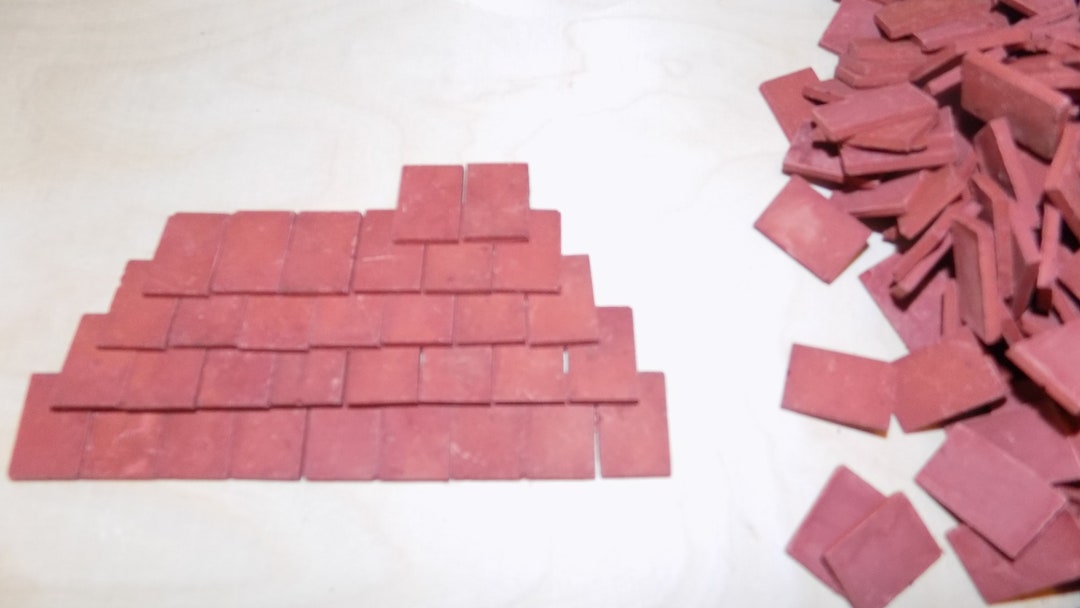 1/12th Scale Beaumont Dolls House Roof Tiles X 500 - Etsy UK