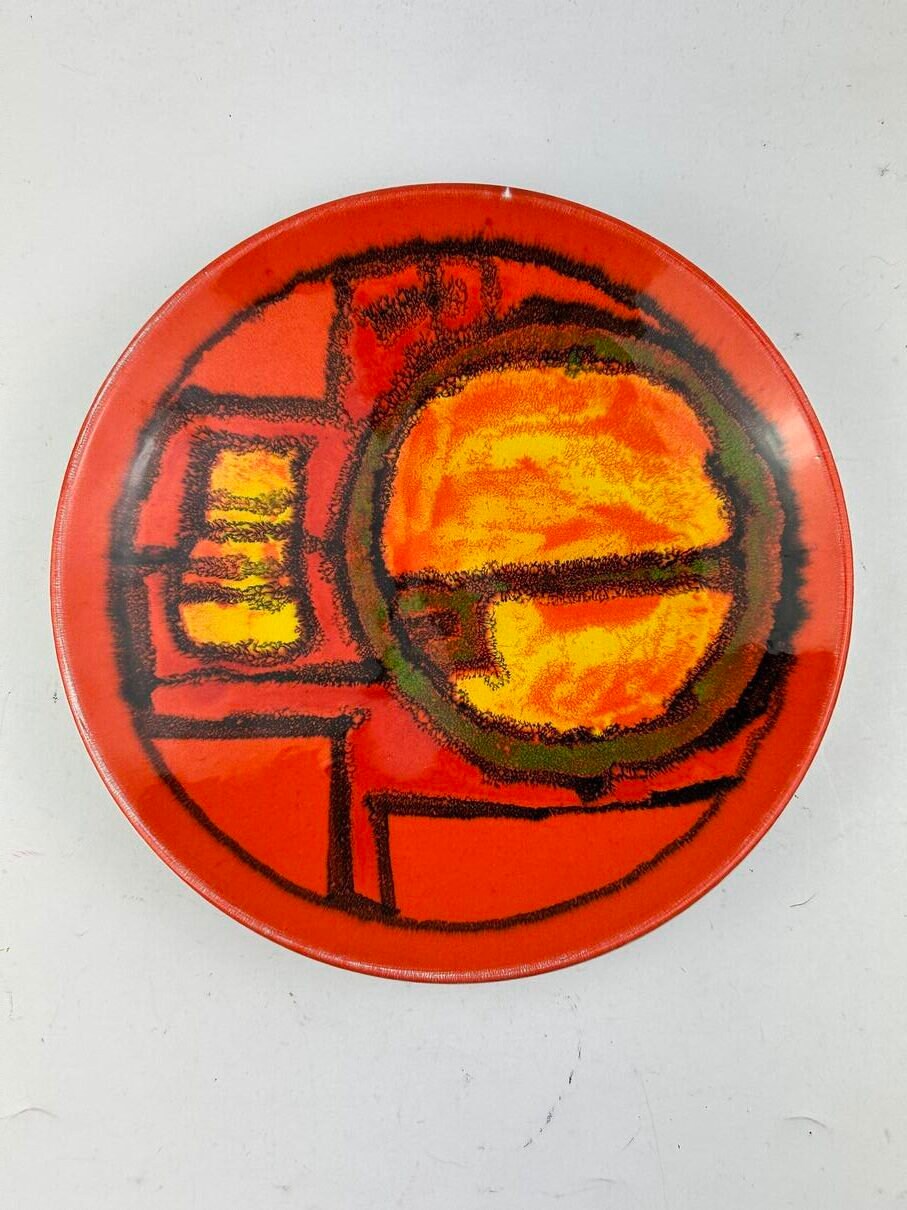 Poole Pottery DELPHIS Pattern Plate by Carol Cutler, 20cm, Shape 3 ...