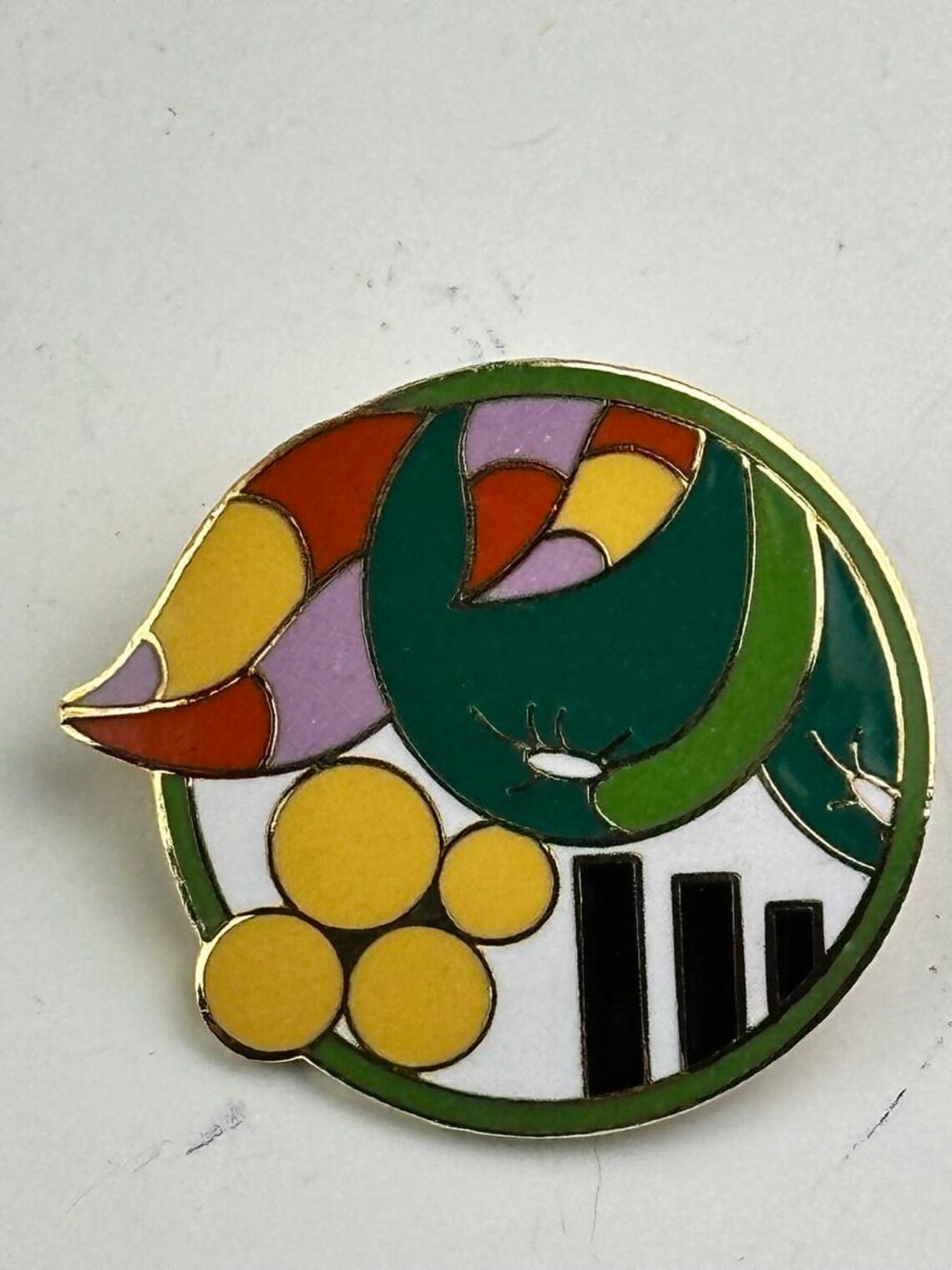 Vintage Clarice Cliff Collectors Club (CCCC) Enamel Badge From 2001 ...