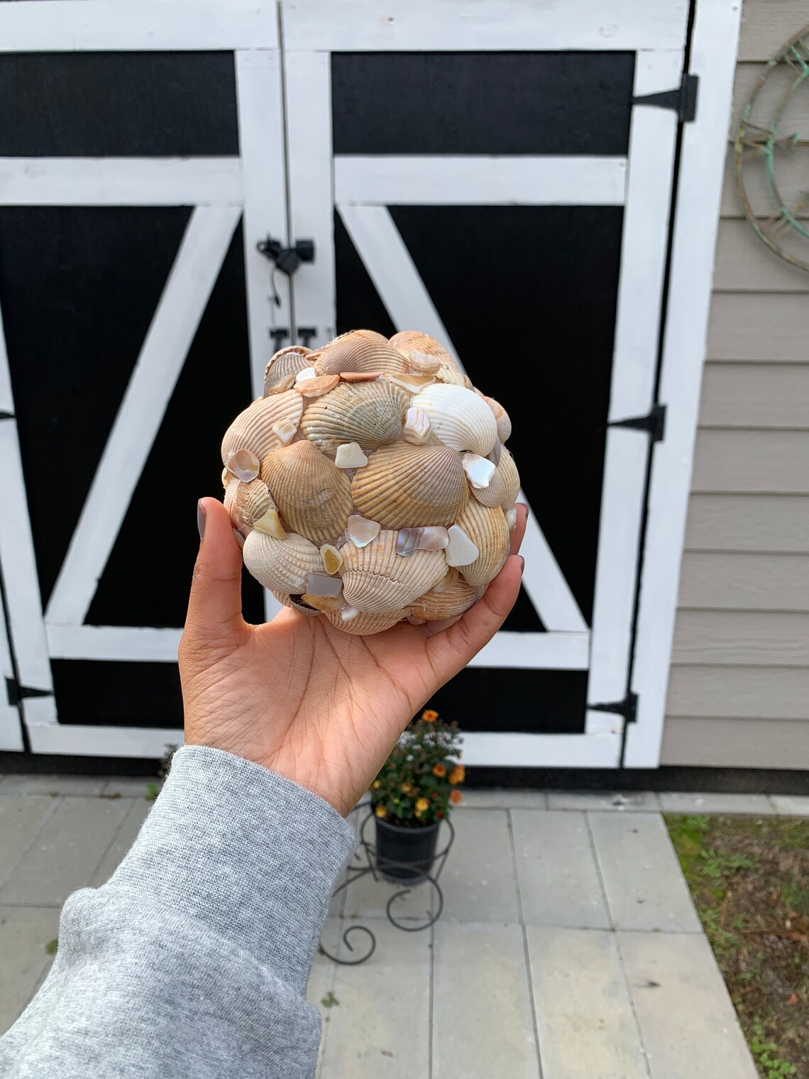 Decorative Sea Shell Ball | Sea Shell Decorations| Shell Art| Beach ...