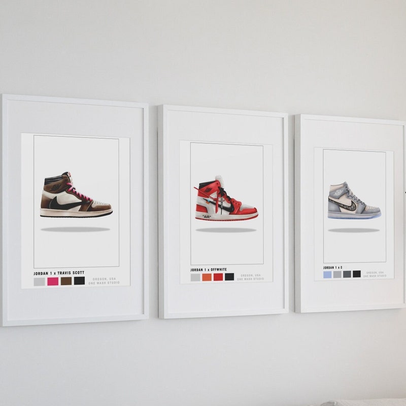 Sneaker Room Decor - Etsy