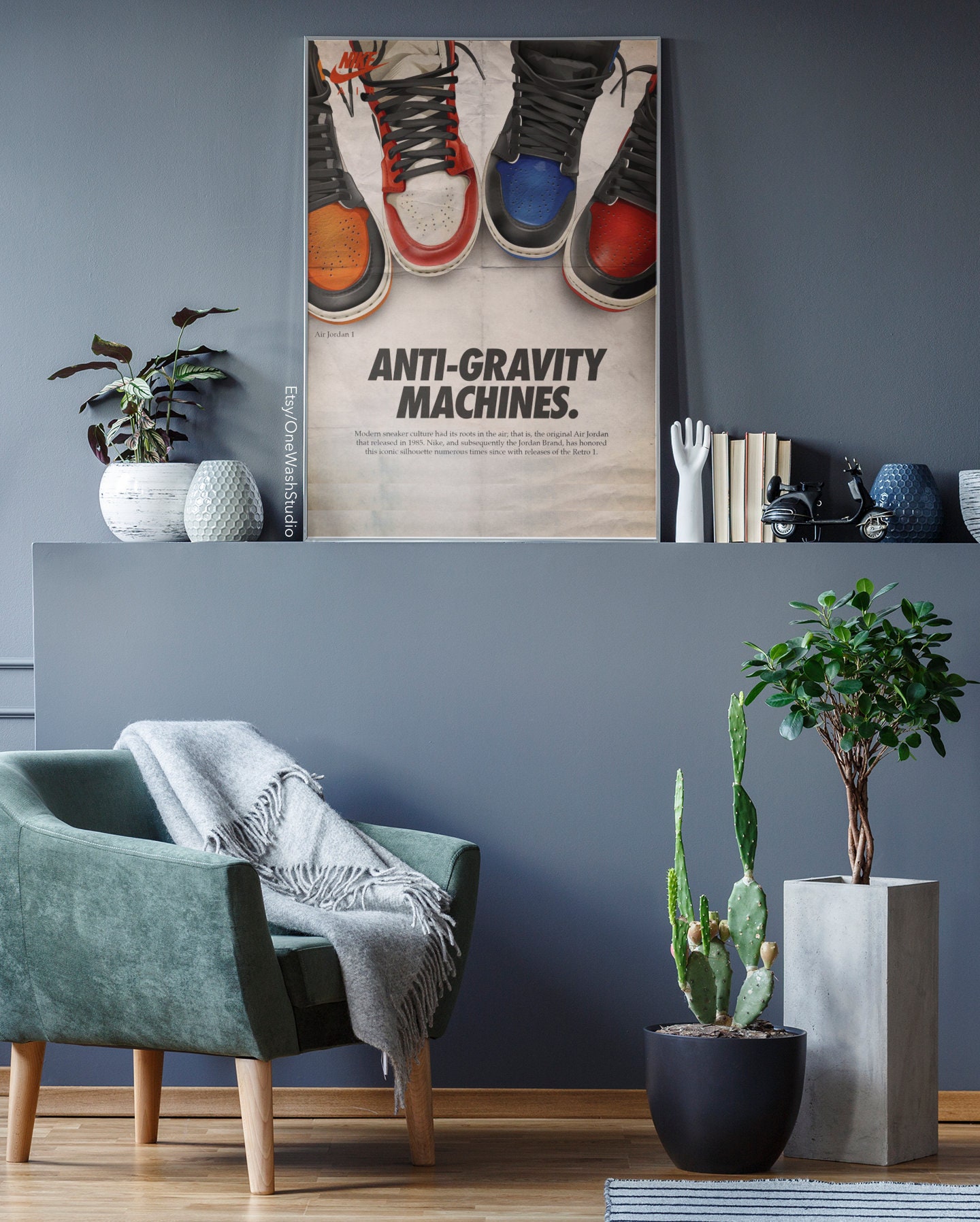 Hypebeast Art X Anti Gravity Machines X Digital Poster X Air - Etsy