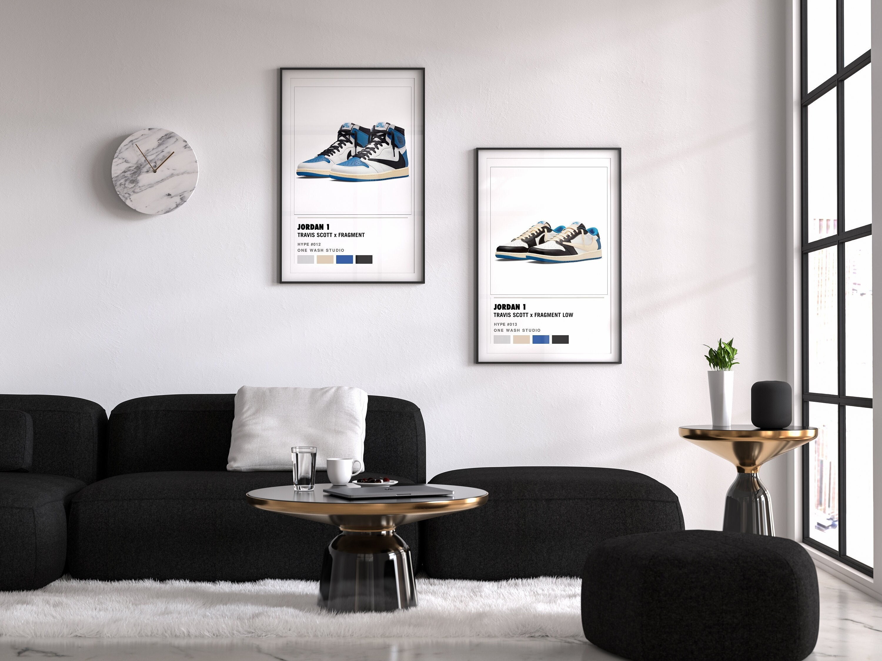 Hypebeast Art X Set of 2 X Digital Poster X Sneaker Poster X - Etsy