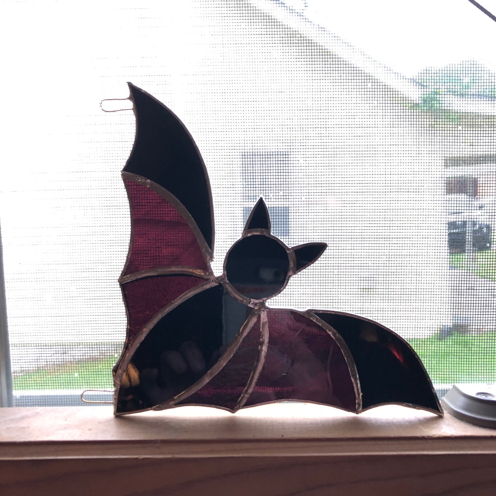 Stained Glass Bat - Etsy