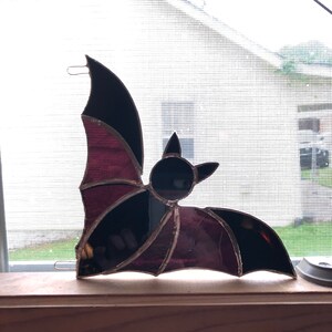Stained Glass Bat - Etsy