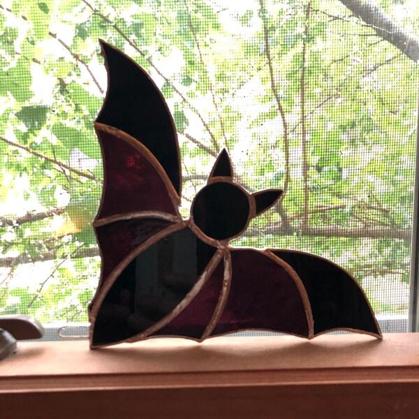Stained Glass Bats - Etsy