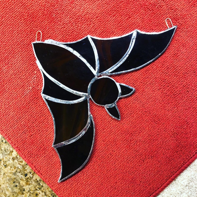 Stained Glass Bat - Etsy