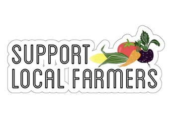 Support Your Local Rancher Sticker - Etsy