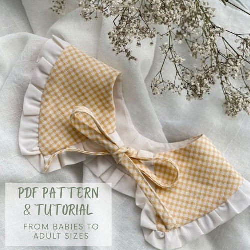 Pdf Sewing Pattterncollar Pattern Babies to Adult - Etsy