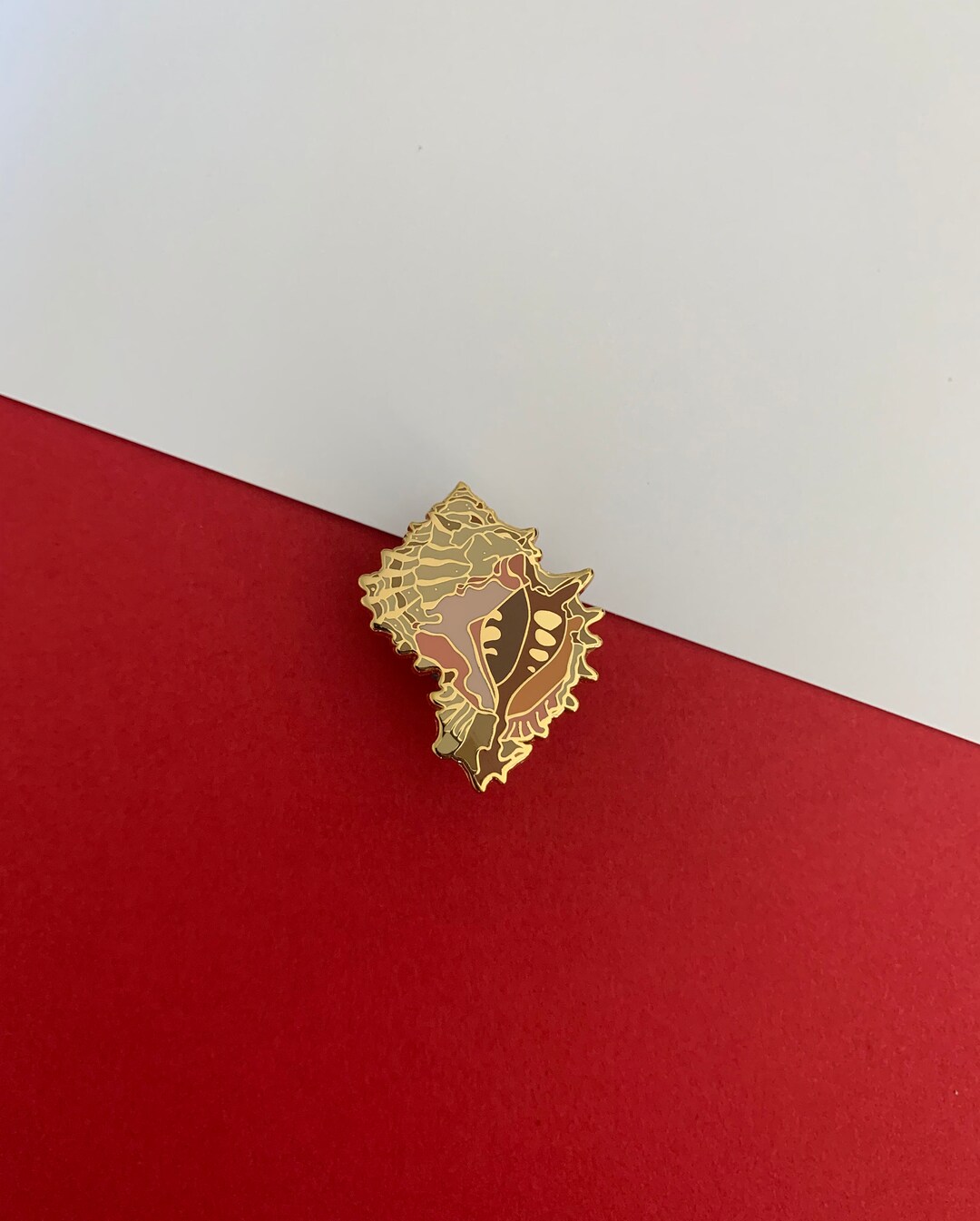 Murex Sea Shell Hard Enamel Pin / Seashell Pin / Summer / Beach / Shell ...