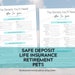 After Death Planner | Family Prep | Emergency Planner | Living Legacy ...