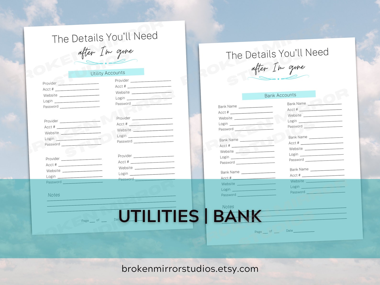 After Death Planner | Family Prep | Emergency Planner | Living Legacy ...