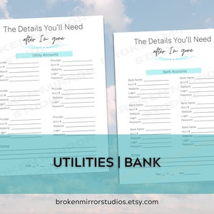 After Death Planner | Family Prep | Emergency Planner | Living Legacy ...