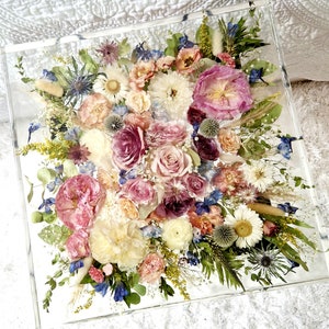 Flower Preservation 45 Cm Square Table, Wedding Flowers, Funeral ...