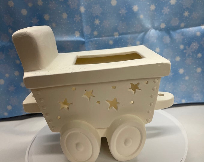 Ready to Paint Ceramic Clay Magic Train Hopper - Etsy