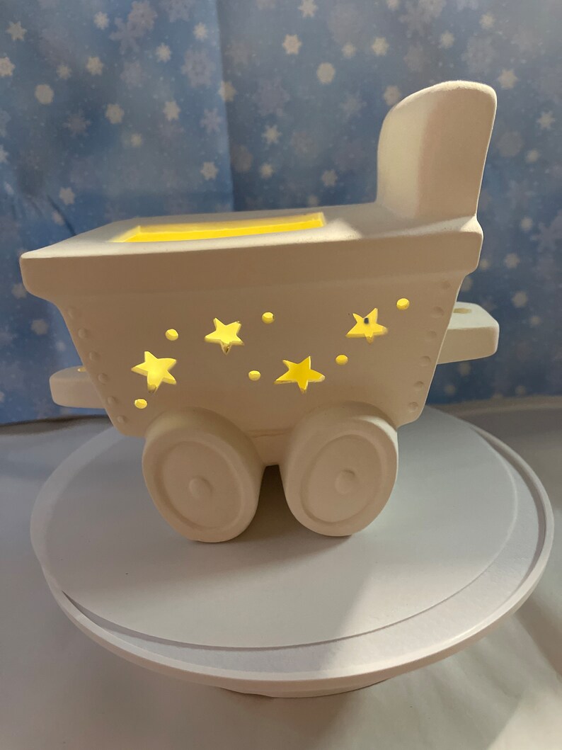 Ready to Paint Ceramic Clay Magic Train Hopper - Etsy