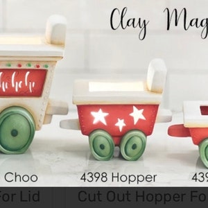 Ready to Paint Ceramic Clay Magic Train Hopper - Etsy