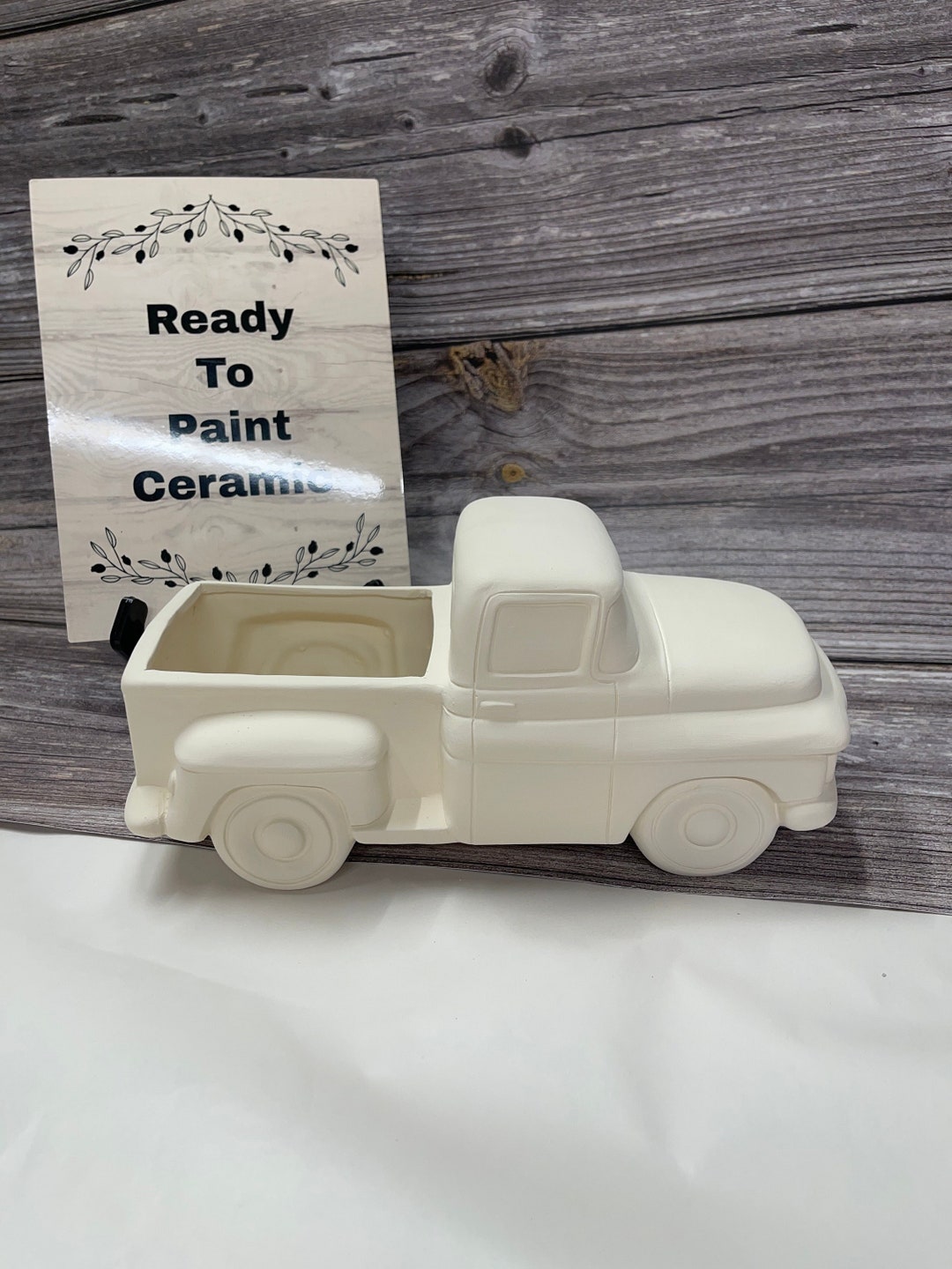 NEW Ready to Paint Claymagic 1955 Pickup Truck Approx 10"lx4.5" H - Etsy